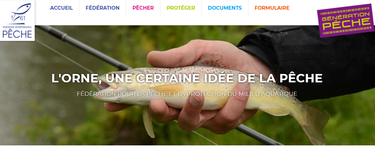 Lettre Web - Fédération de pêche de l'Orne